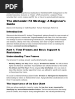 Alchemist SnR Trading Strategy Guide | PDF | Market Trend | Financial ...