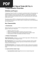 RCTs: The Gold Standard in Research | PDF | Randomized Controlled Trial ...