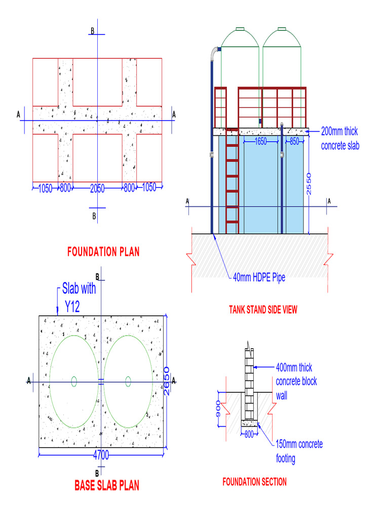 Slab With Y12: 200mm Thick Concrete Slab | PDF