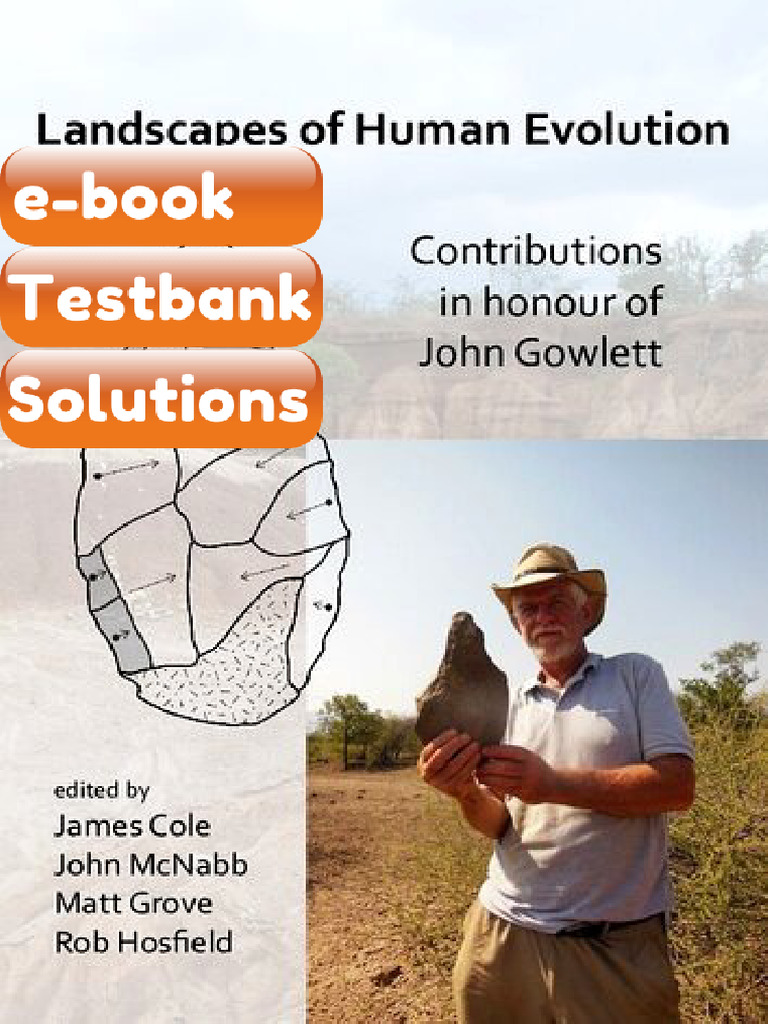 eBook & Testbank Landscapes of Human Evolution Contributions in Honour ...