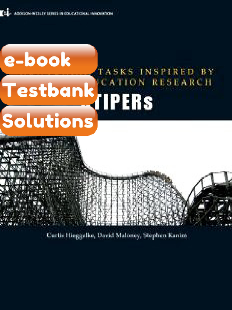 Testbank Newtonian Tasks Inspired by Physics Education Research NTIPERs ...