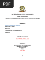 Murdock's Serial Position Curve Study Overview | PDF | Long Term Memory ...