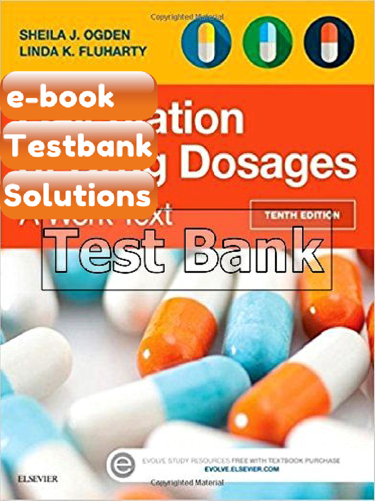 Calculation of Drug Dosages A Work Text 10th Edition Ogden Ebook ...