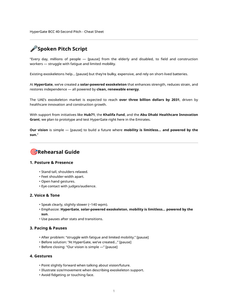 Hypergate BCC Pitch PDF | PDF