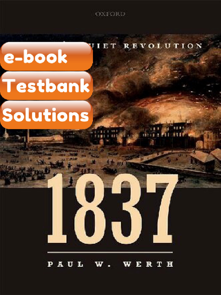 eBook & Testbank 1837 Russias Quiet Revolution Paul W Werth | PDF ...
