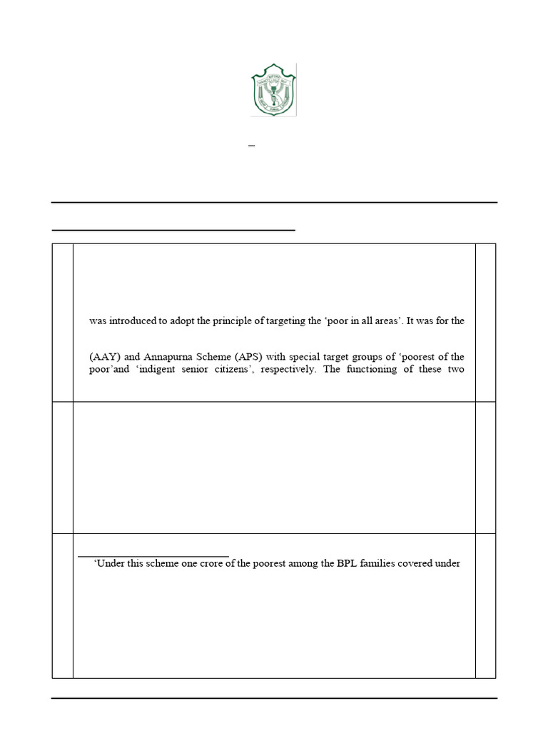 Eco CH 4 Sub WS Ak 24 25 | PDF | Economies | Malnutrition