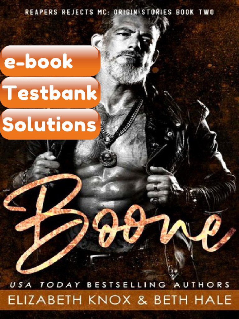 Boone Reapers Rejects MC Origin Stories Book 2 Elizabeth Knox Beth Hale ...