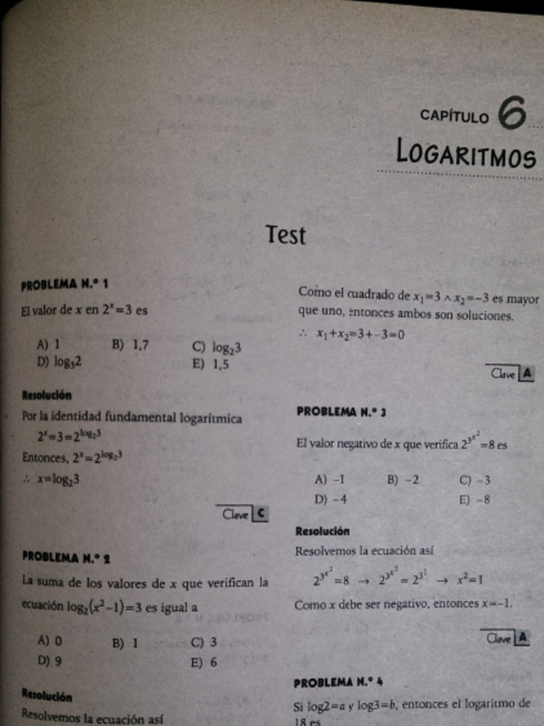6 Logaritmos | PDF