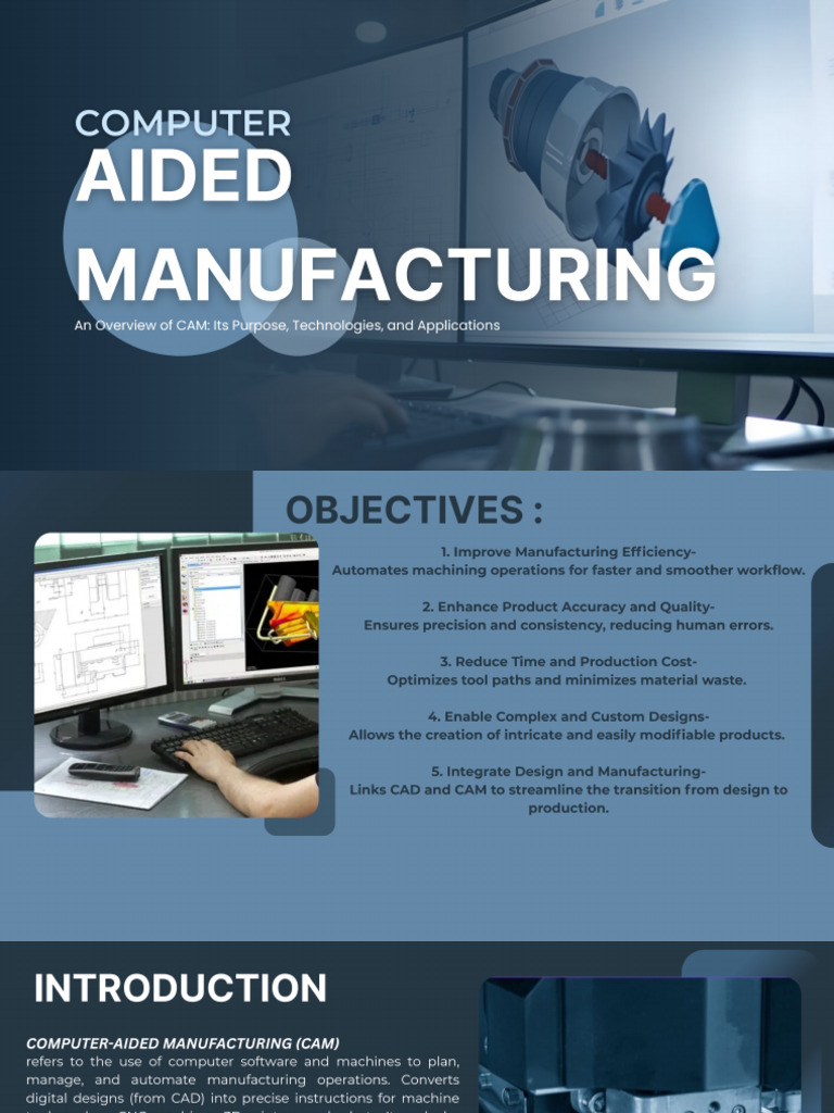 Computer Aided Manufacturing - Group 4 | PDF