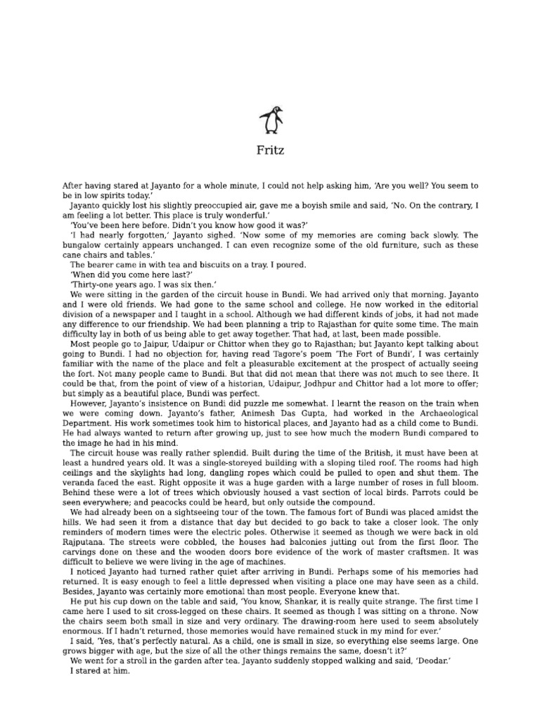 Fritz by Ray | PDF