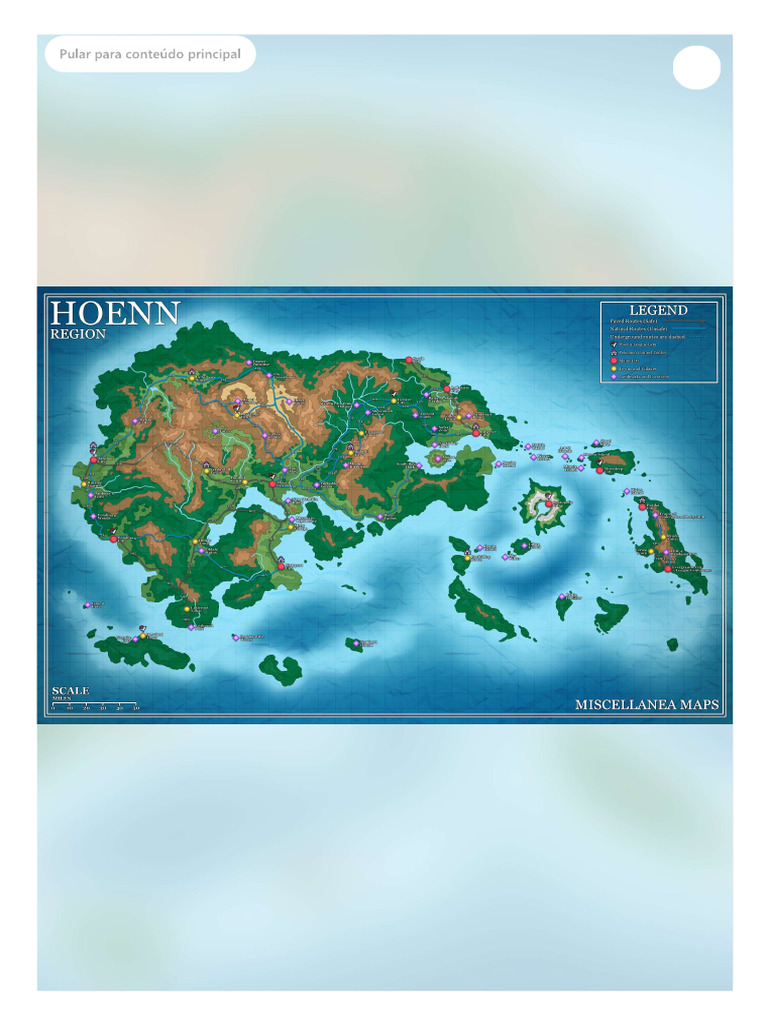 Mapa de Hoenn 1 | PDF