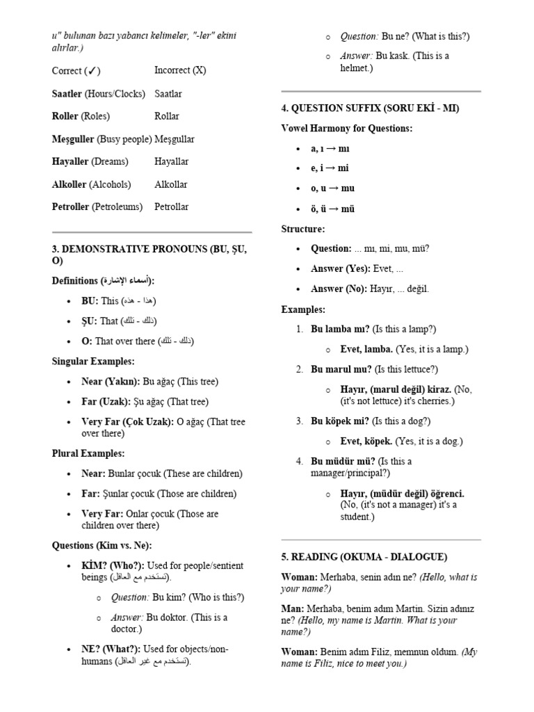 22 Turkish A1 | PDF