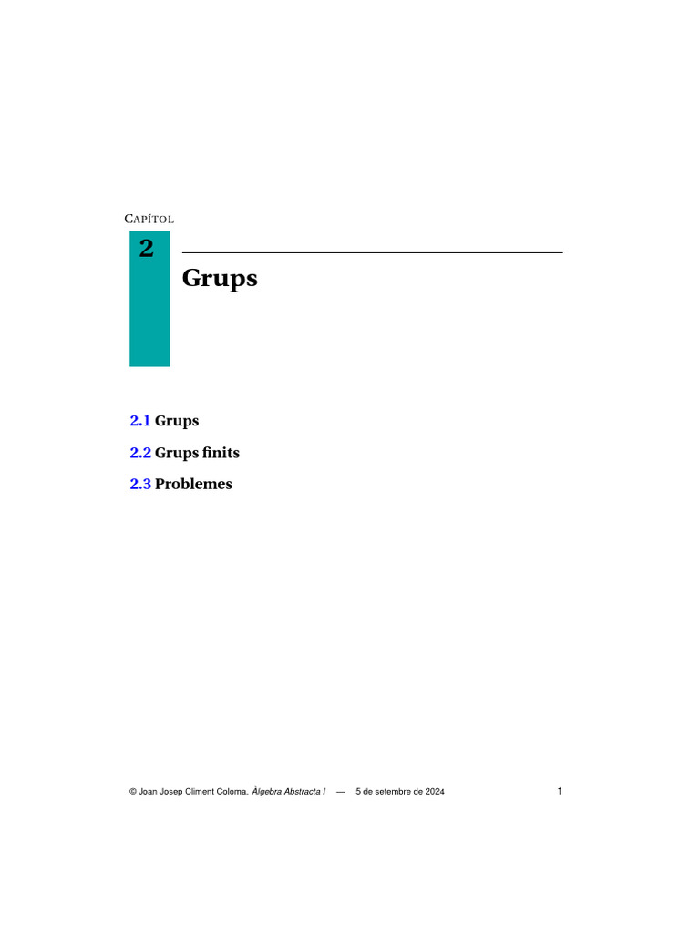 Est Alg C2 | PDF