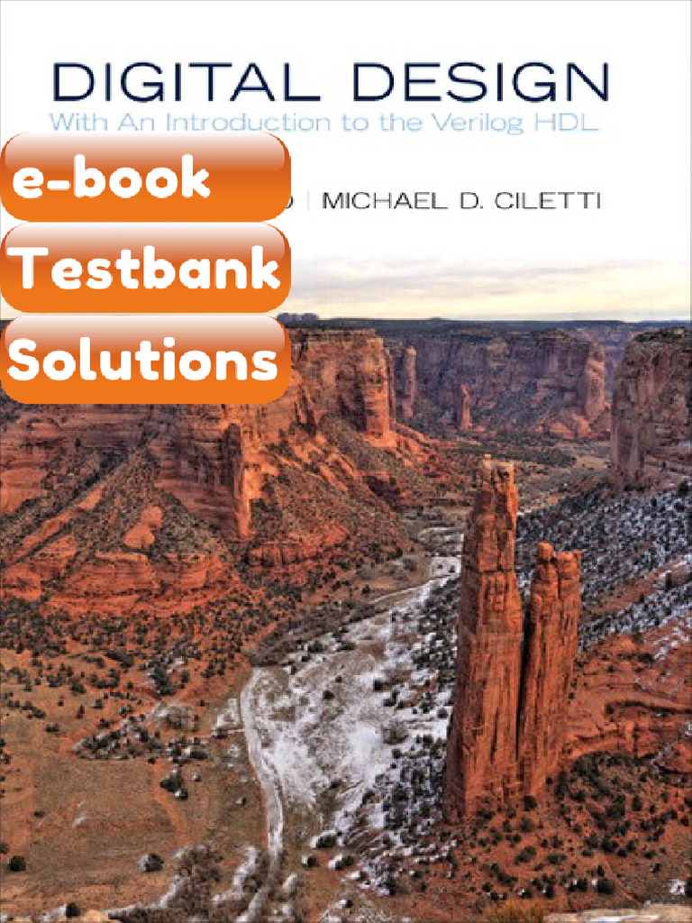 Digital Design 5th Edition M Morris Mano Michael D Ciletti Testbank ...