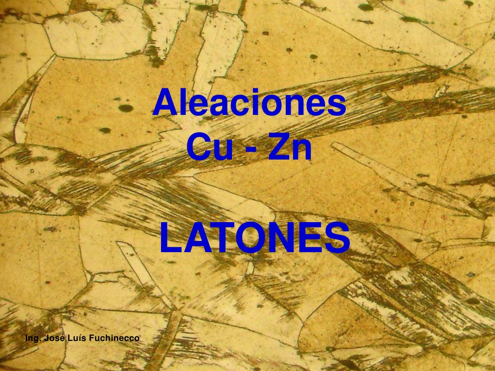 Latones | Latón | Cobre
