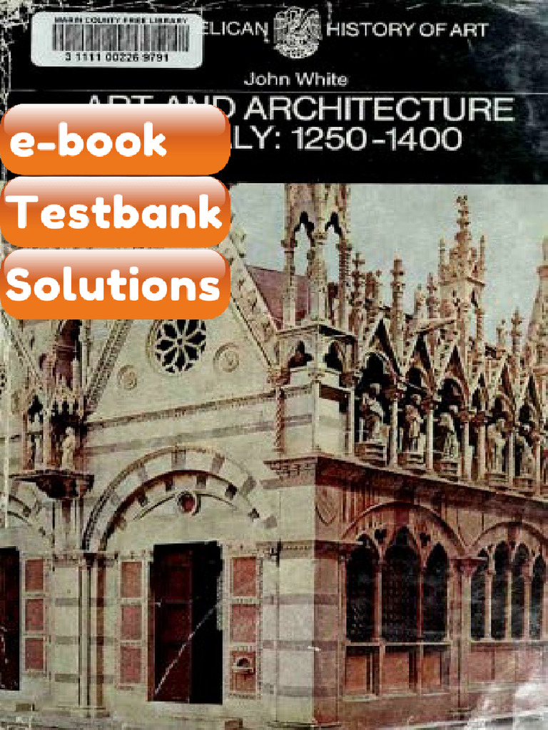 Testbank Art and Architecture in Italy 1250 To 1400 Fast Download | PDF ...