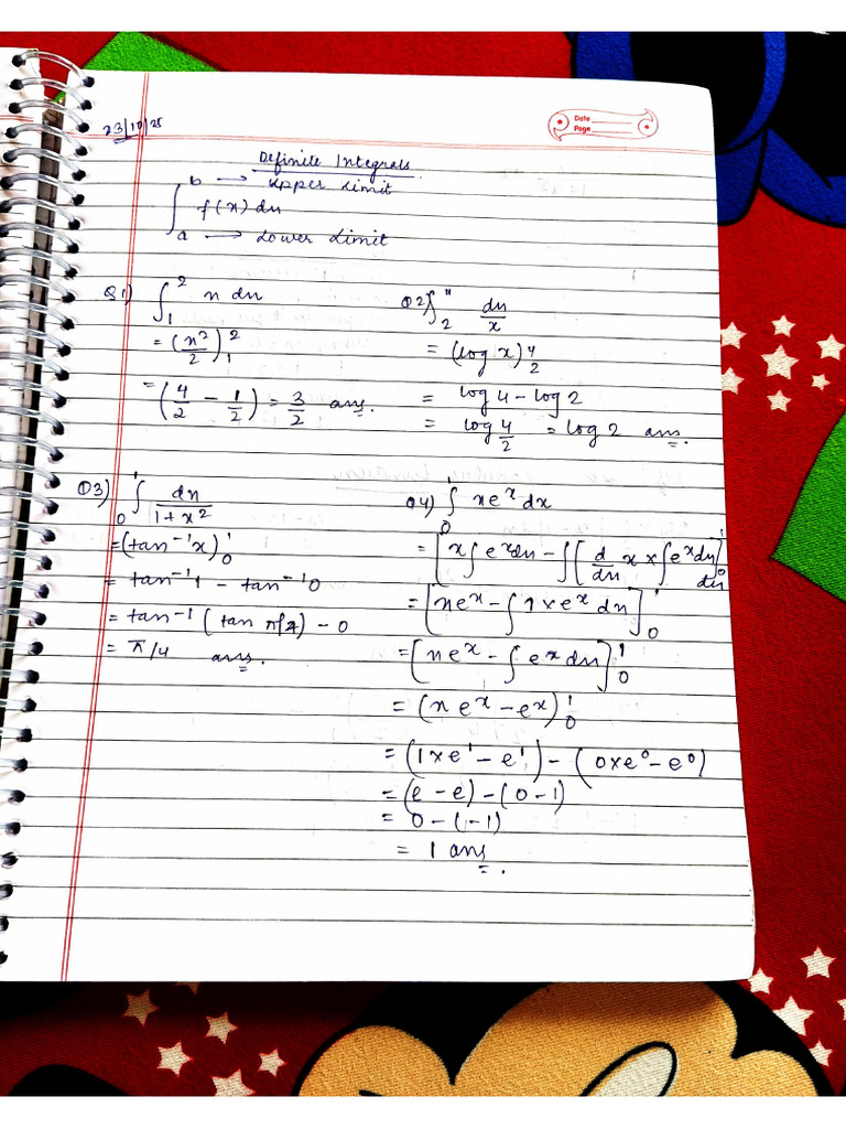 Definite Integration | PDF