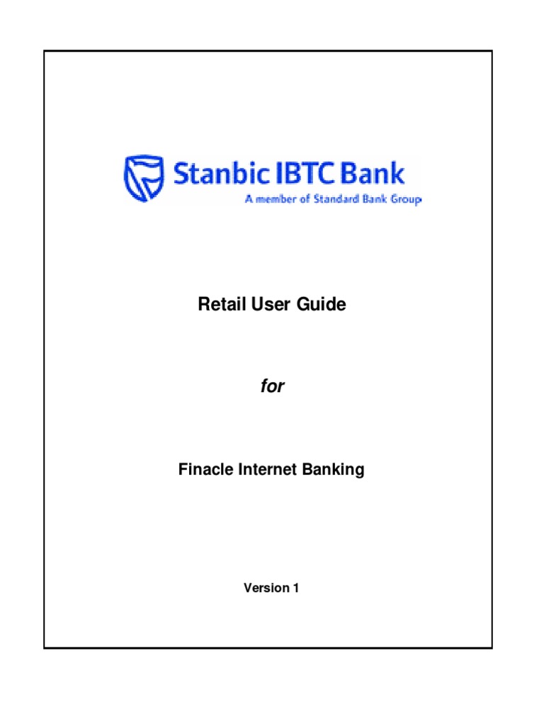 Stanbic User Guide | PDF | Online Banking | Banks & Banking