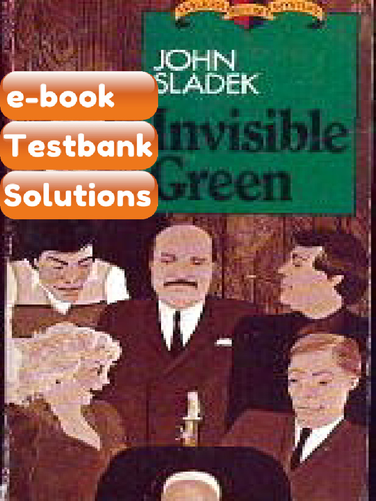 eBook & Testbank Invisible Green John Sladek | PDF | Subscription ...