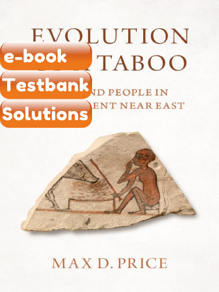 Evolution of Taboo Pigs and People in the Ancient Near East 1st Edition ...