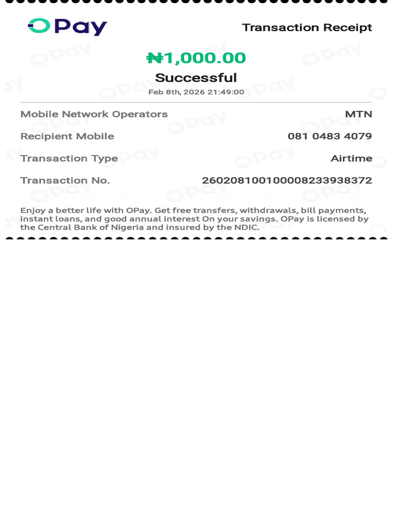 Transaction Receipt-260208100100008233938372 | PDF