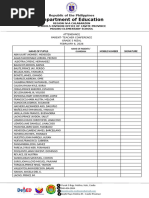Assra Checklist | PDF