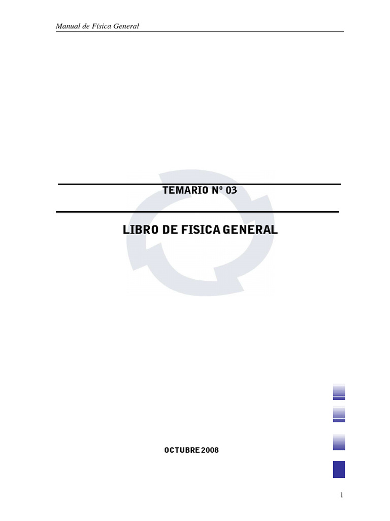 Libro de Fisica General | PDF | Movimiento (física) | Aceleración