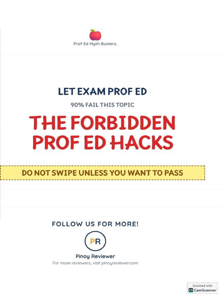 PROF ED HACKS (1) | PDF