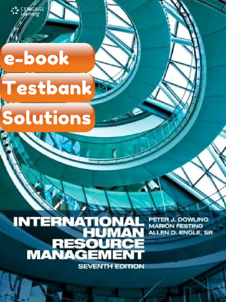 eBook & Testbank International Human Resource Management 7th Edition ...