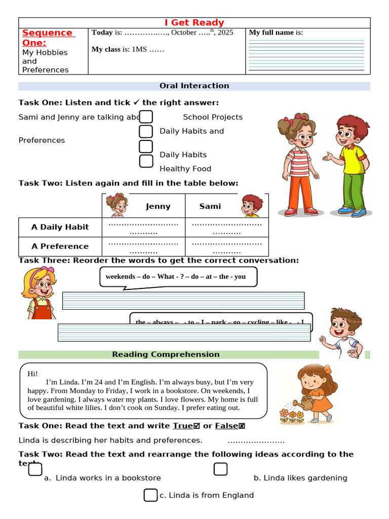 I Get Ready | PDF