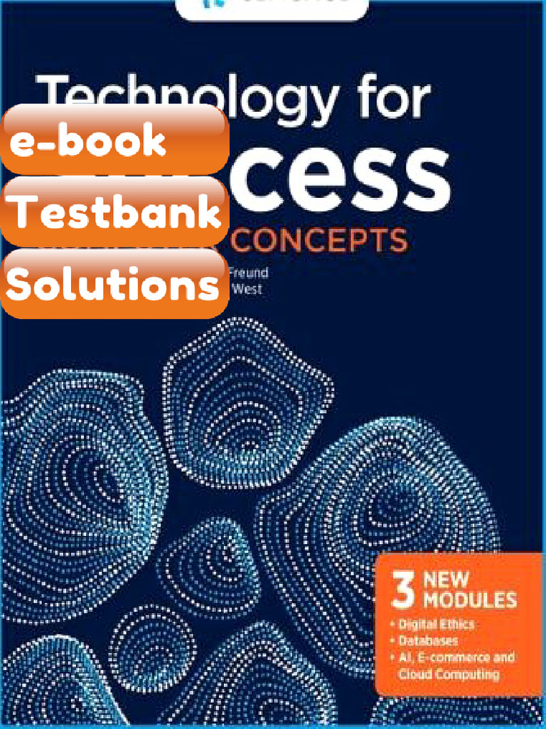 Technology for Success Computer Concepts 1st Edition Jennifer T ...