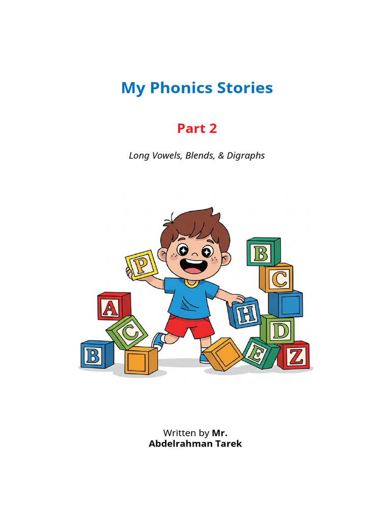 Noor-Book.com My Phonics Stories Part 2 Long Vowels Blends Digraphs ...