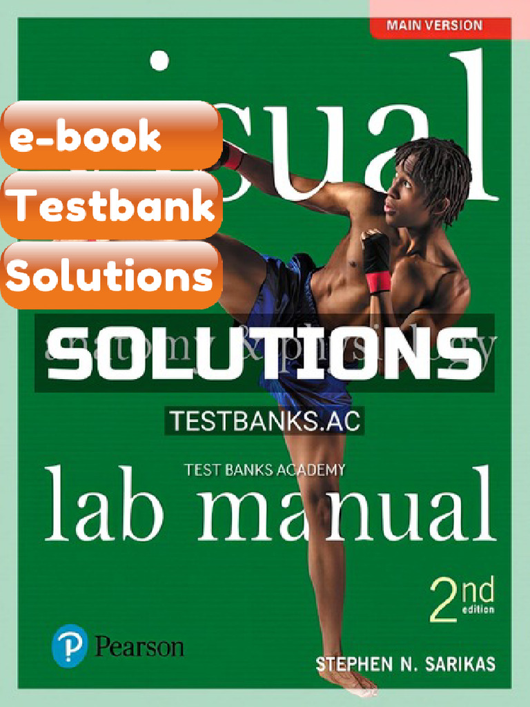Visual Anatomy and Physiology Lab Manual Main Version 2nd Edition by ...