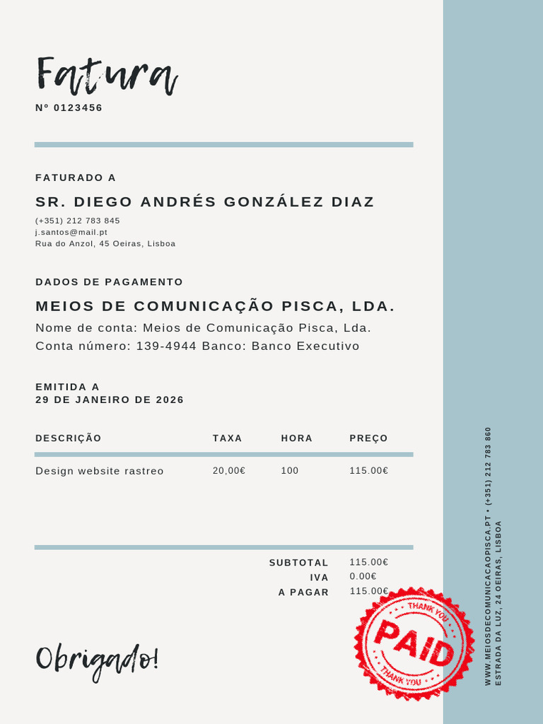 Fatura | PDF