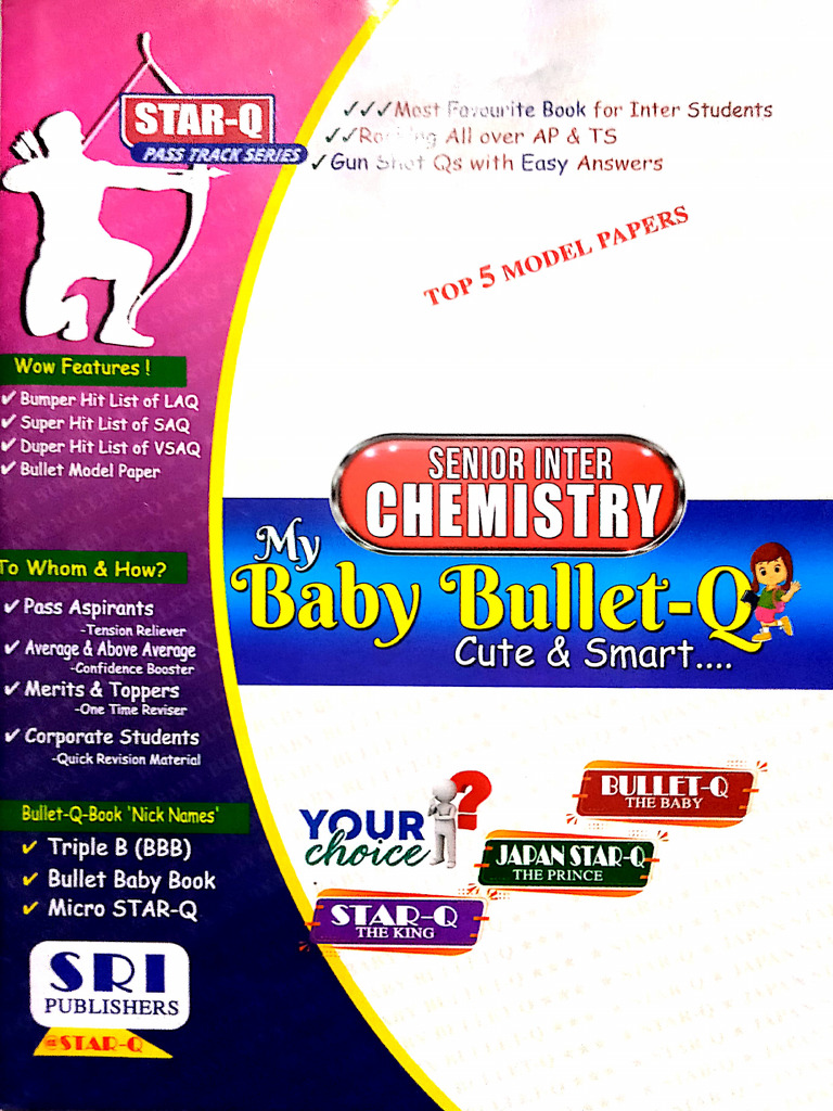 Chemistry Inter 2nd Year Baby Bullet Book | PDF