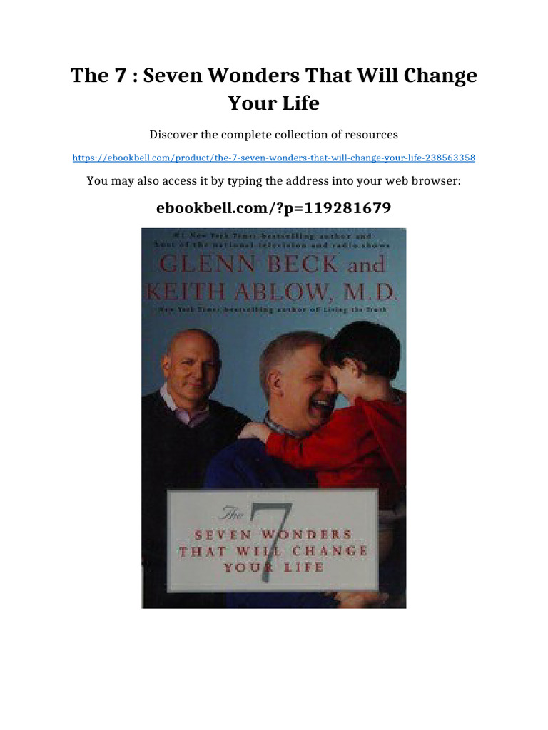 The 7: Seven Wonders That Will Change Your Life Full Chapters Instanly ...