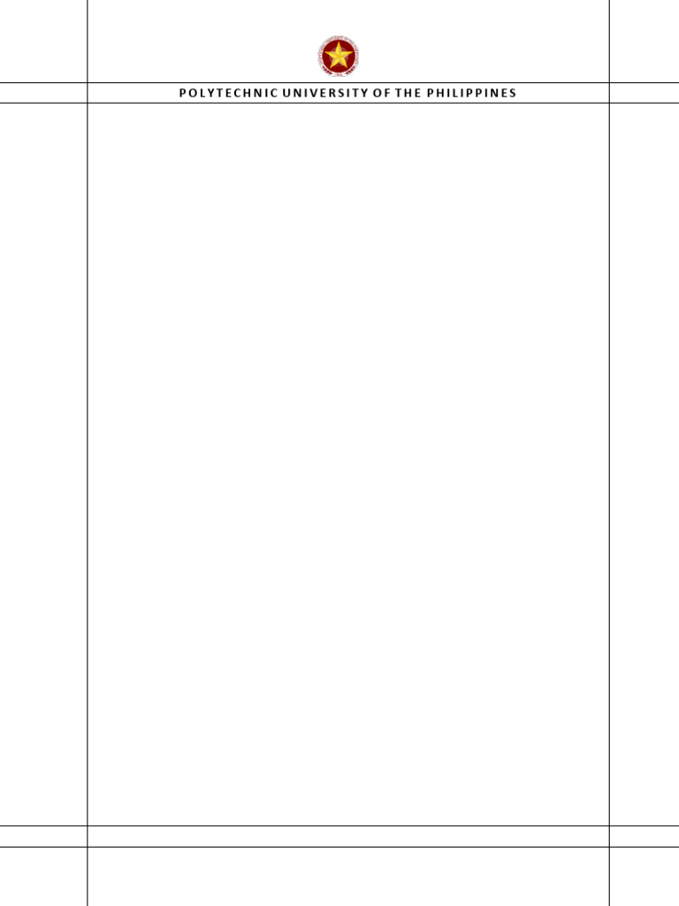 Pup Thesis Paper Template | PDF