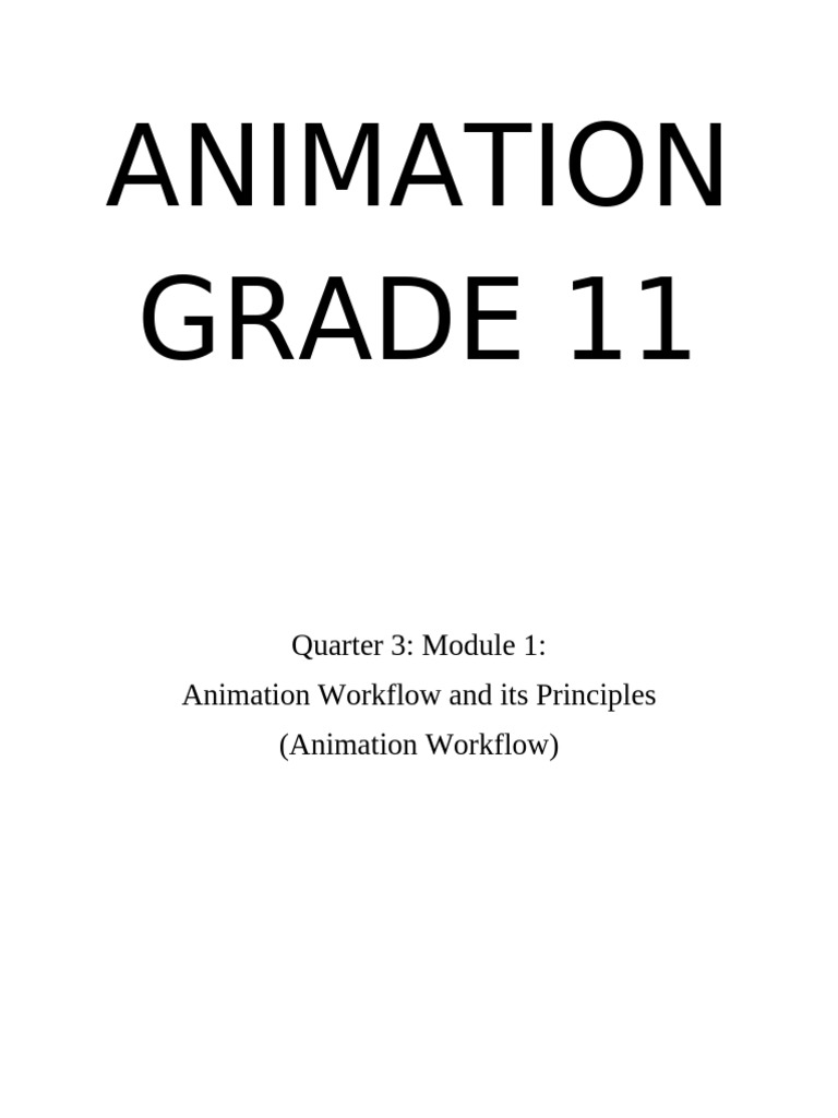 Animation 2 Lessons & Activities | PDF | Animation
