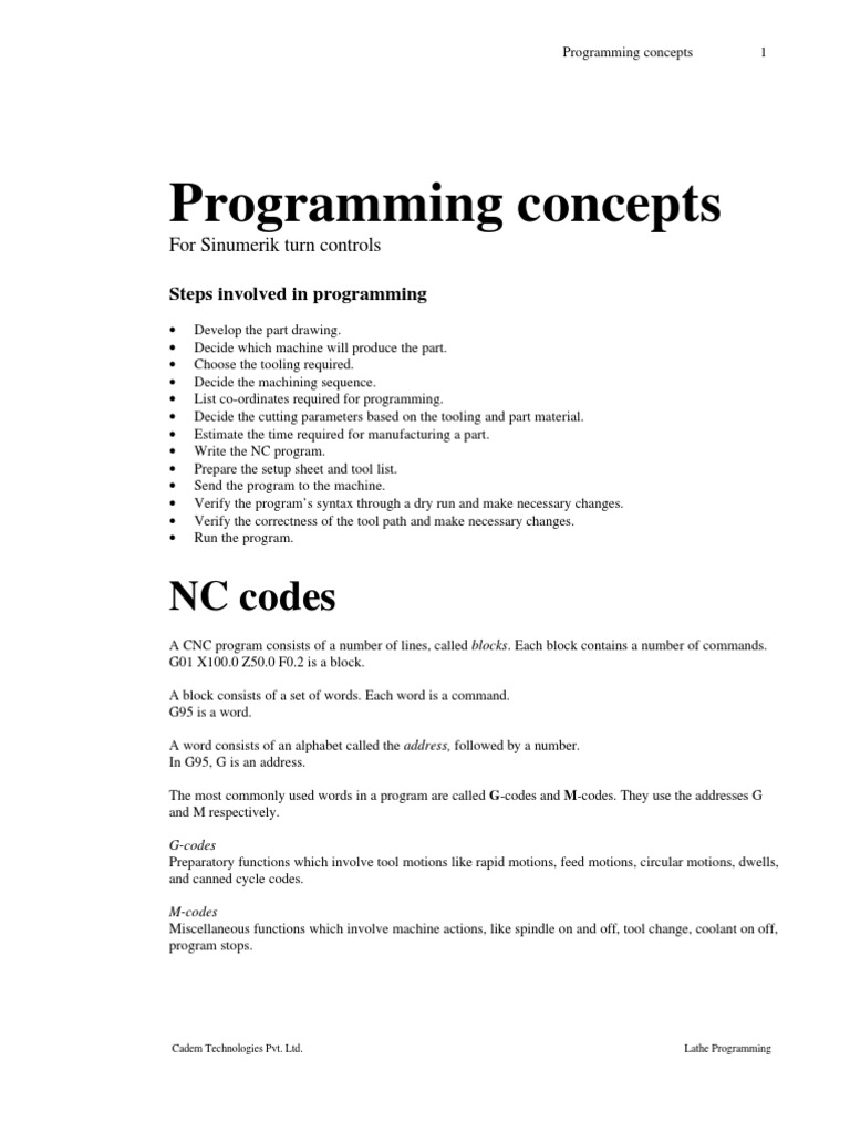Nc Programming Pdf Numerical Control Drilling