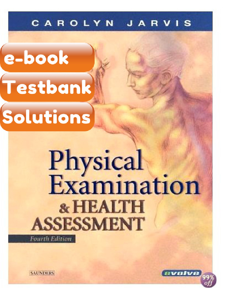 Ebook & Testbank Physical Examination and Health Assessment 1st ...