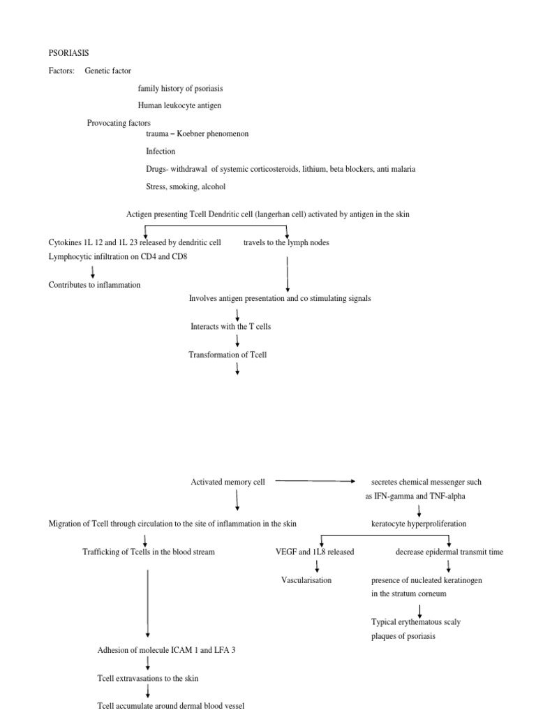 Pathophysiology of Psoriasis Explained | PDF | Politics | Self-Improvement