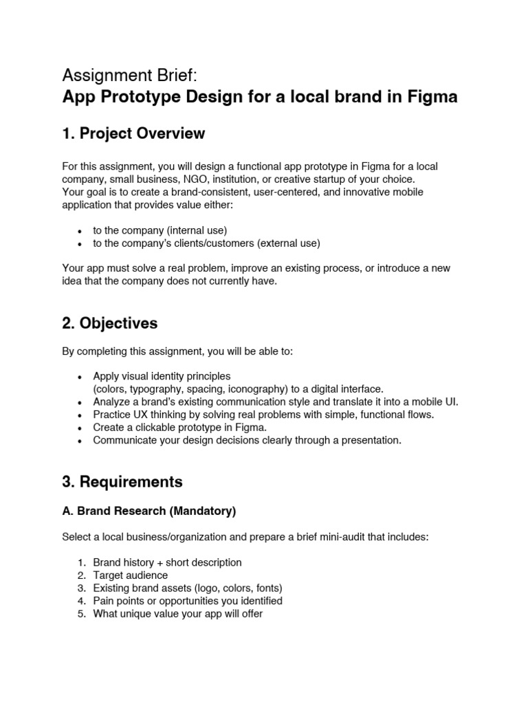 App Prototype Design | PDF | Prototype | Brand