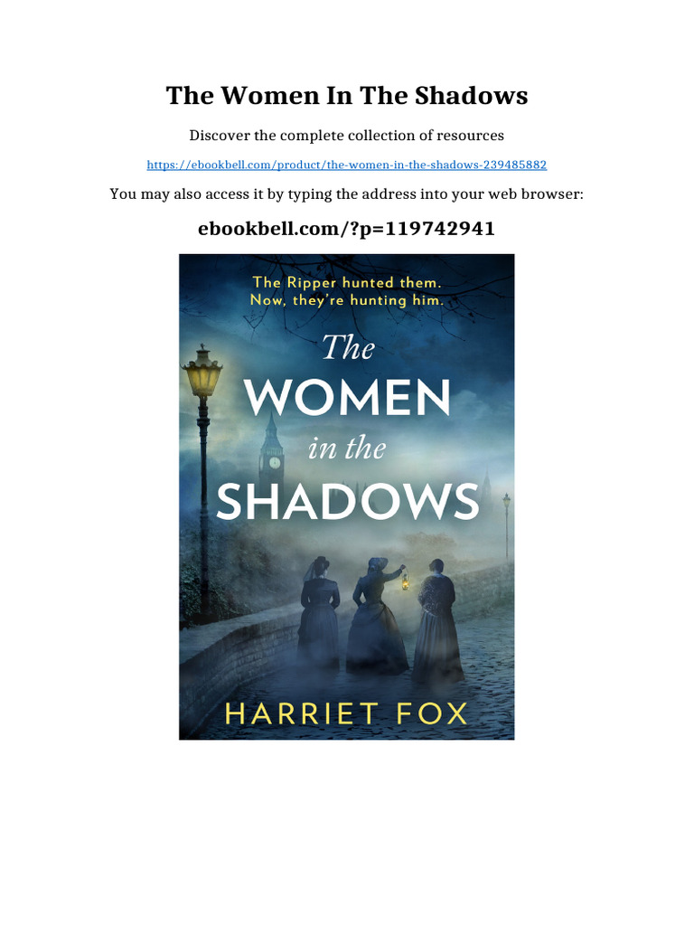 The Women in The Shadows Updated 2025 | PDF | Neurolinguistics | Second ...