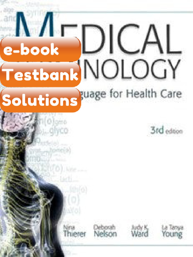 eBook & Testbank Medical Terminology Language for Health Care 3rd ...