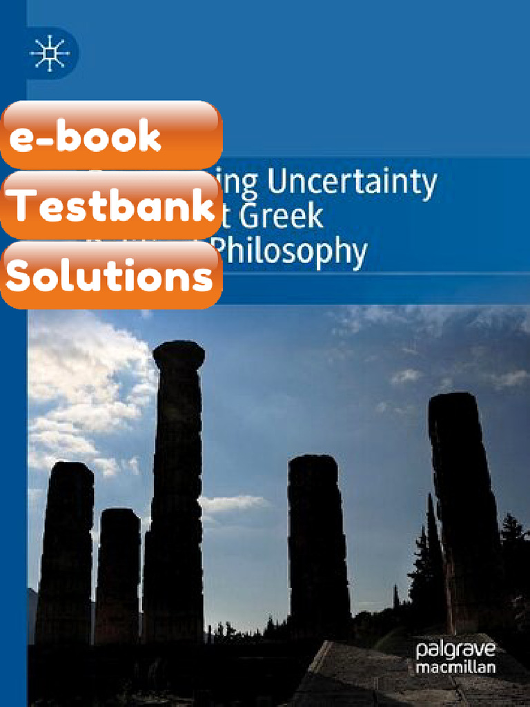 Overcoming Uncertainty in Ancient Greek Political Philosophy J Noel ...