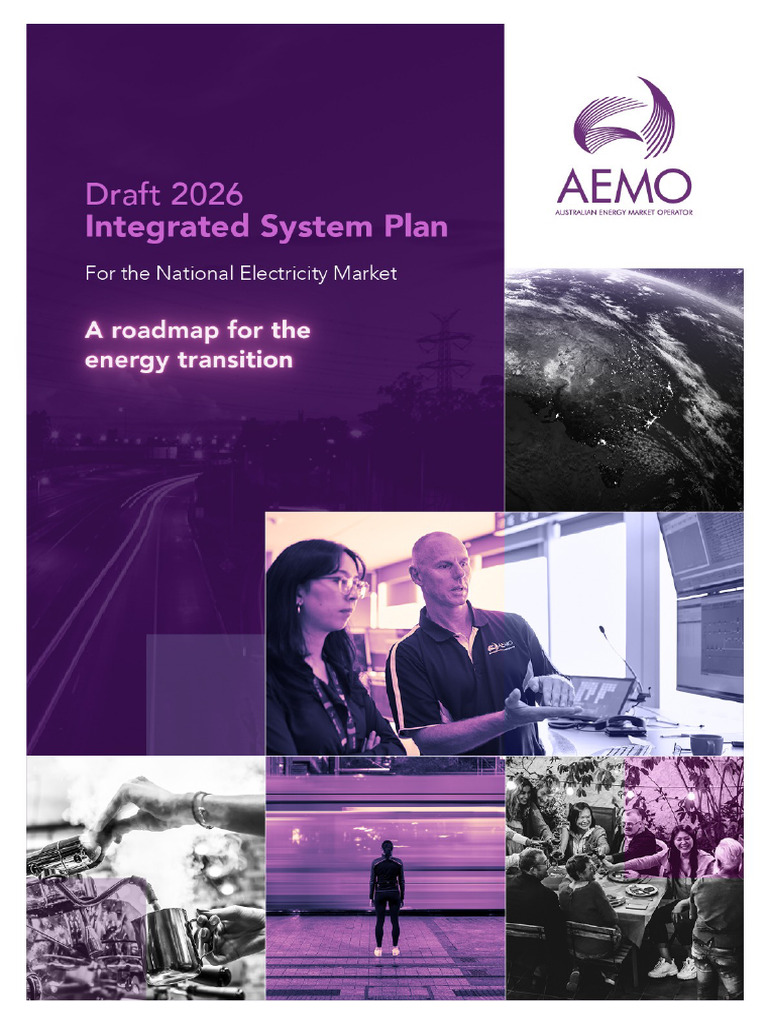 AEMO Draft 2026 Integrated System Plan | PDF | Renewable Energy ...