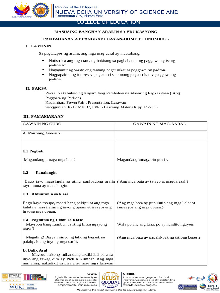 DLP DAY 2 Epp Final Quarter 3 | PDF