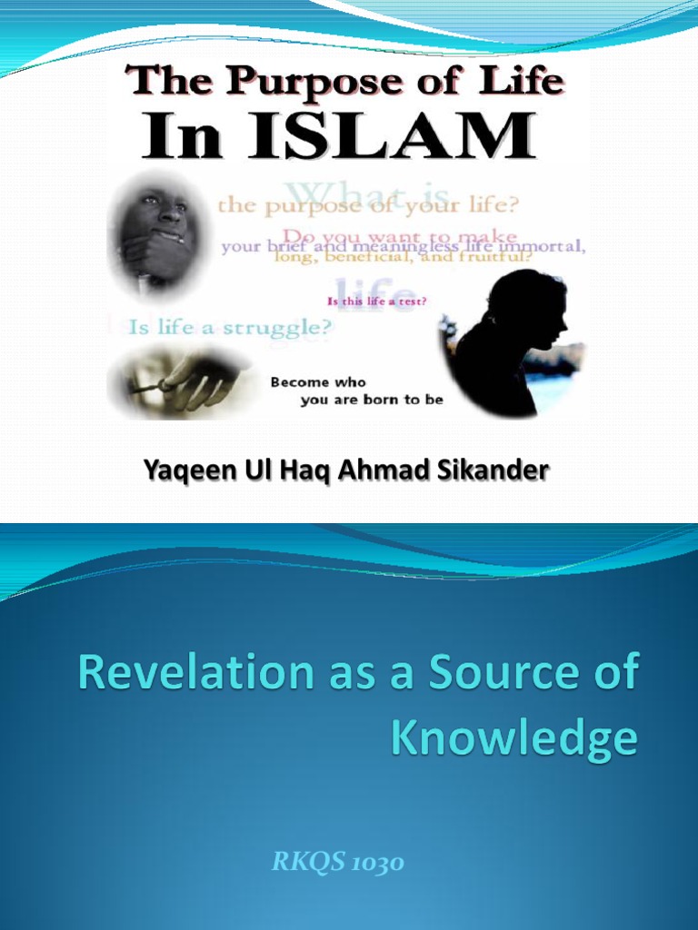 Purpose of Life in Islam Explained | PDF | Meaning Of Life | Theism