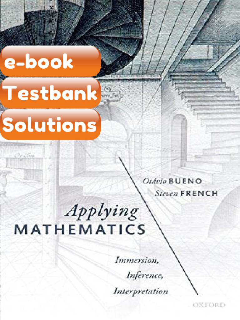 eBook & Testbank Applying Mathematics Immersion Inference ...