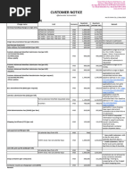 HMM Local Charges Export Tariff Guide | PDF | Supply Chain Management